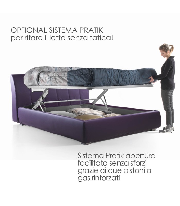 letto contenitore Beautiful Line fabbrica